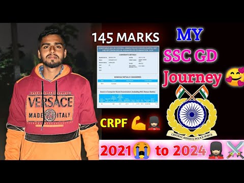 MY SSC GD Journey To CRPF 💪⚔️#sscgd #crpf #motivation