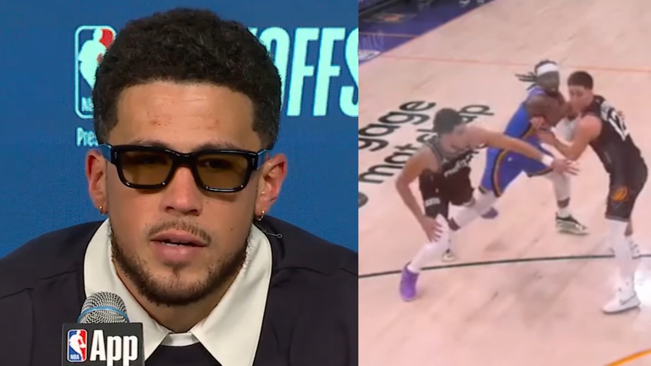 Devin Booker speaks on Lu Dort tripping him 