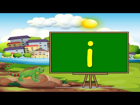 Words starting with i | i words | i sound words | Phonics for beginners