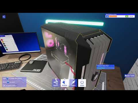 Building Custom PC's in PC Building Simulator 2.