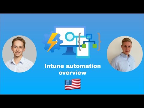 Intune automation overview with Jannik Reinhard