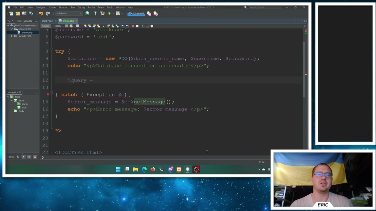 CIS 2454 - Web Systems Development (PHP/Java) - Connecting to a database in PHP and SELECT