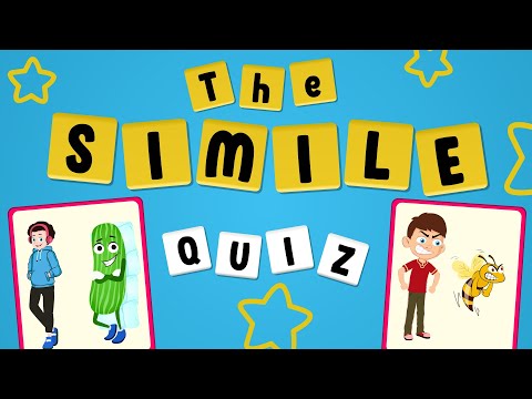 The Simile Quiz for Kids 🤔 | Guess the Similes with Clue Cards 📝 | Compare with “Like” and “As” ✨