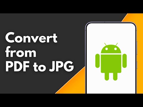 How to Convert from PDF to JPG on Android