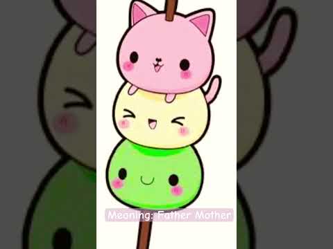 Words in Japanese translate to English part 1 😋