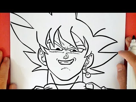 HOW TO DRAW GOKU BLACK