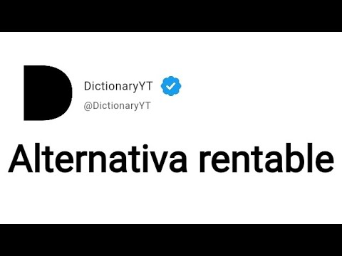 Alternativa rentable Meaning in English