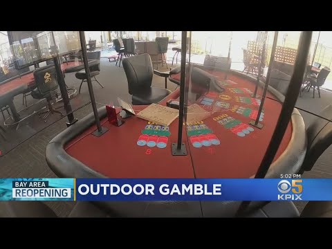 San Jose Casino Reopens With Tents In Parking Lot For Outdoor Gambling