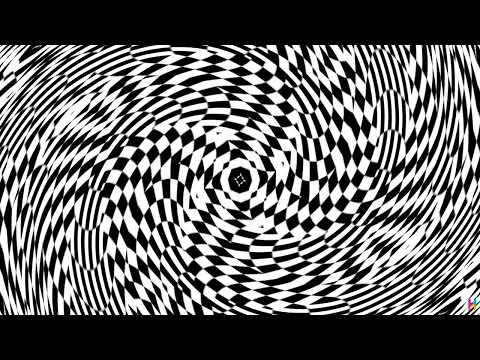 Monochrome Geometric Pattern Design | Black and White Kaleidoscope #4