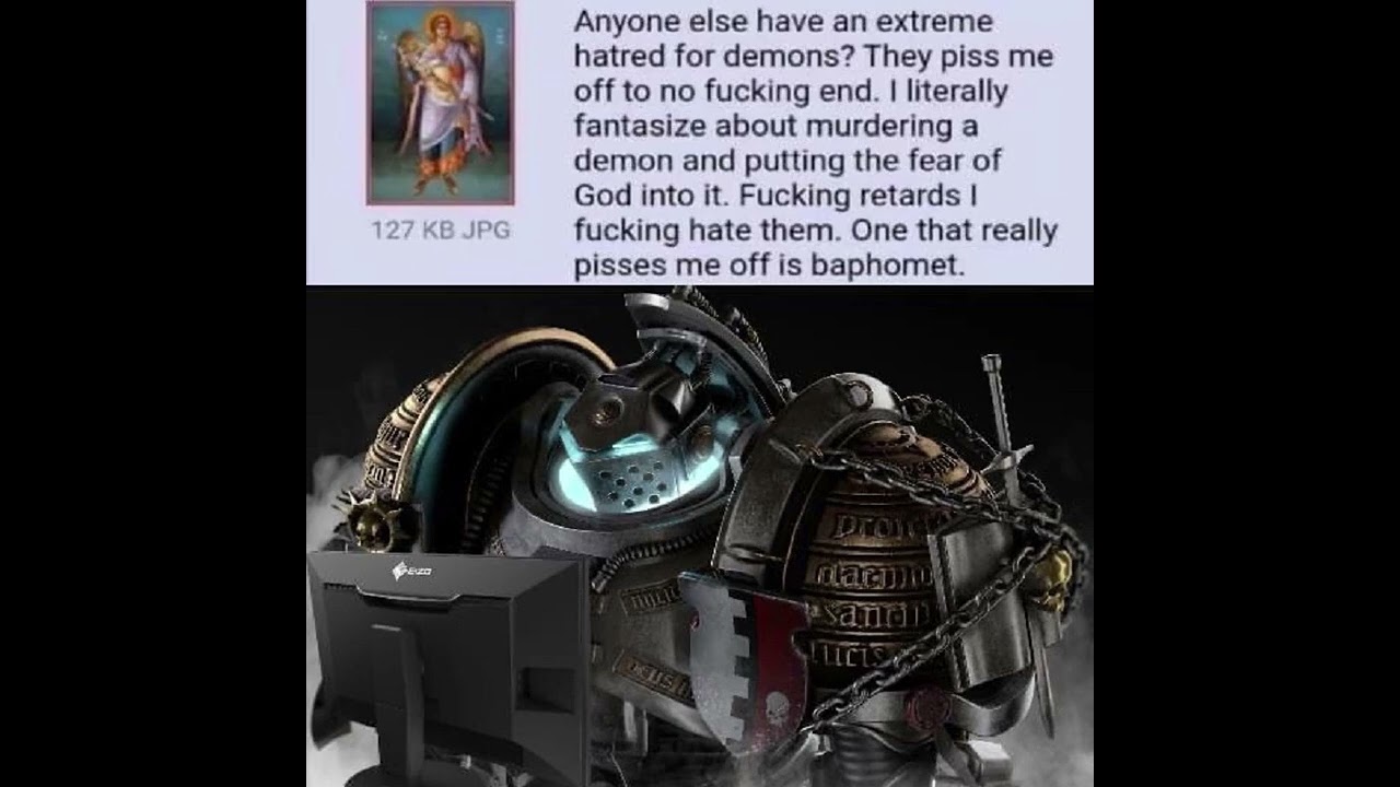 The Grey Knights REALLY hate demons | Warhammer 40k meme dub