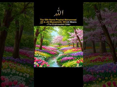 What is The 10th Name Of Prophet Mohammad? #allah #religion #islam #rustumkashafsbrother #love