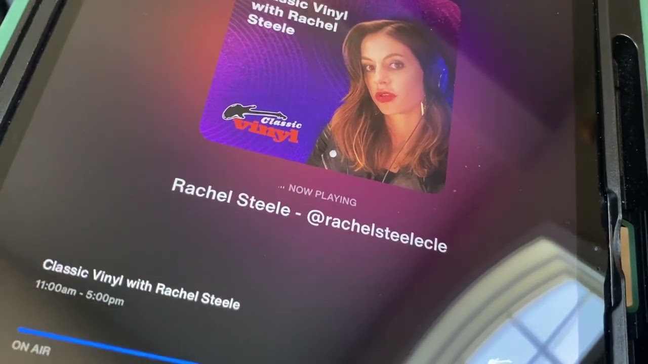 Rachel Steele on classic vinyl