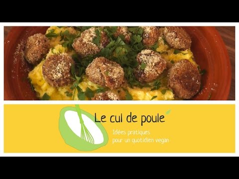 (VIDEO) Courge spaghetti aux boulettes de haricots rouges – Le cul de poule