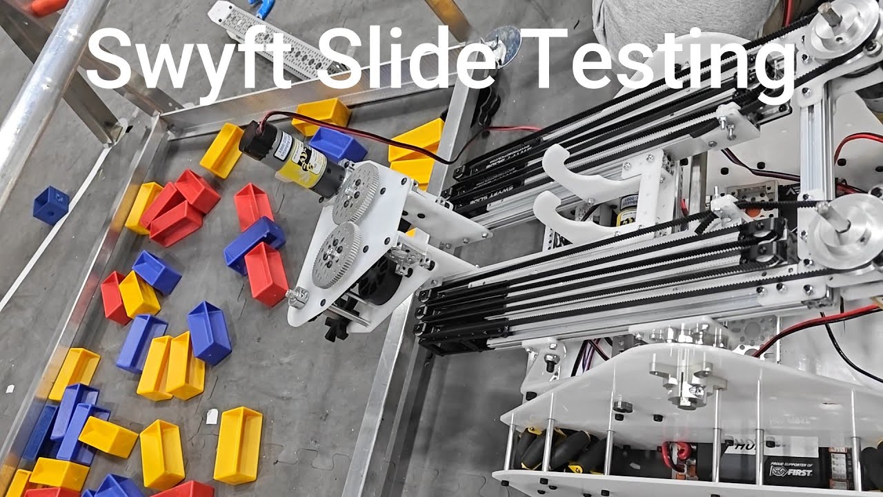 ITKAN Robotics + Swyft Slide Testing on 2024/2025 Field