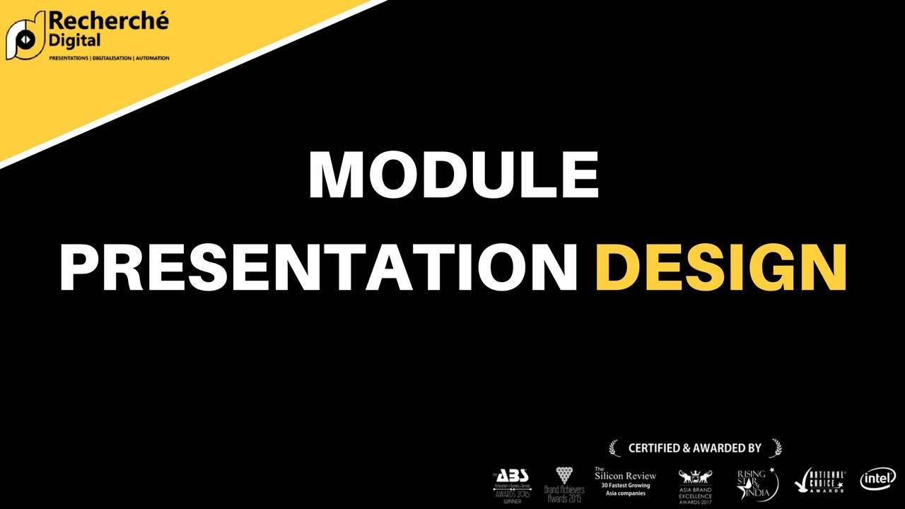 Getting Started Module Presentation Design