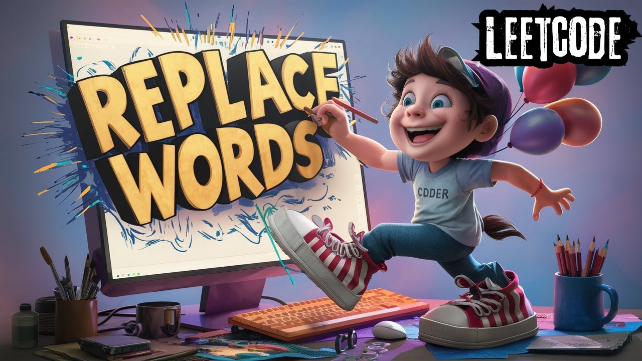 Replace Words | Leetcode Medium | Coding Blocks