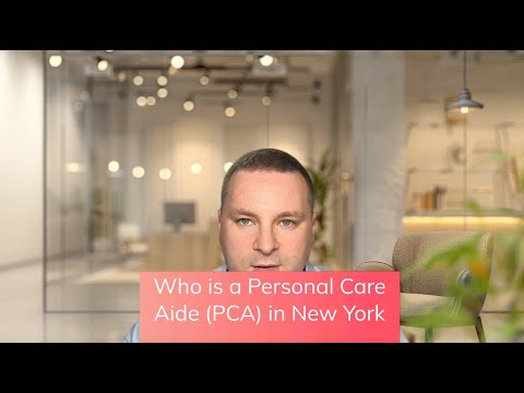 Who is a Personal Care Aide (PCA) in New York