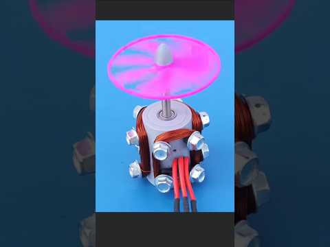 DC motor working power #automobile #science #nikolatesla #magnetism