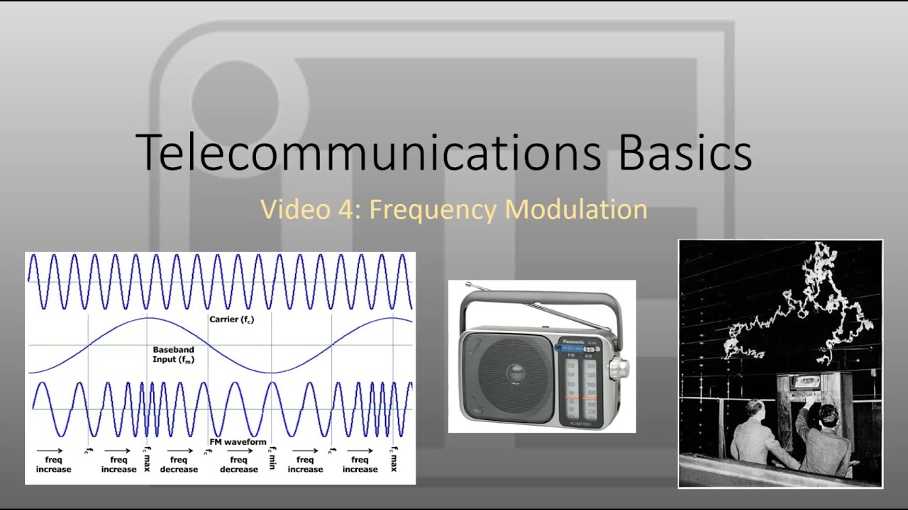 Telecommunications - Part 4 - Frequency Modulation explained - HSC Engineering Studies