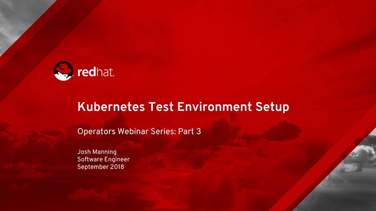 Kubernetes Test Environment Setup