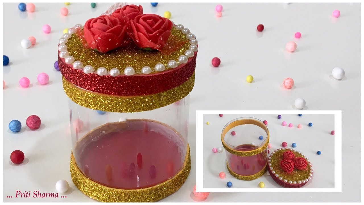 DIY : Valentine’s Day Gift Box - Brilliant Plastic Bottle Hacks & Craft | Priti Sharma