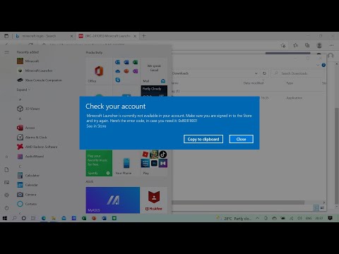 7 Ways To Fix Minecraft Launcher Is Currently Not Available In Your Account | Error 0x803f8001