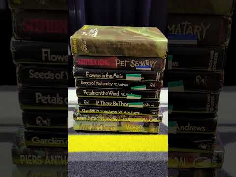 Thrifting Books - Dune Stephen King Pern Xanth Dollanganger Classic Hardcover Fantasy Horror Sci-Fi