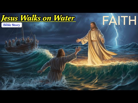 Jesus Walks on Water | inspirational bible verses | Faith-based Content