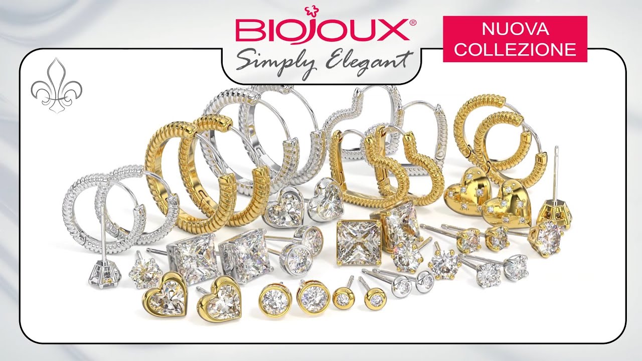 BIOJOUX - Collezione Simply Elegant 2025 - Orecchini Amici della Pelle