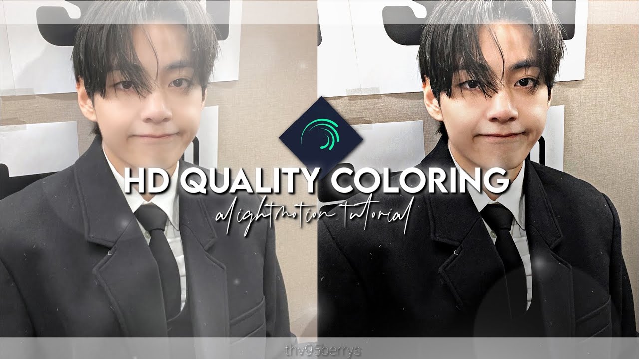 hd quality coloring | alightmotion tutorial