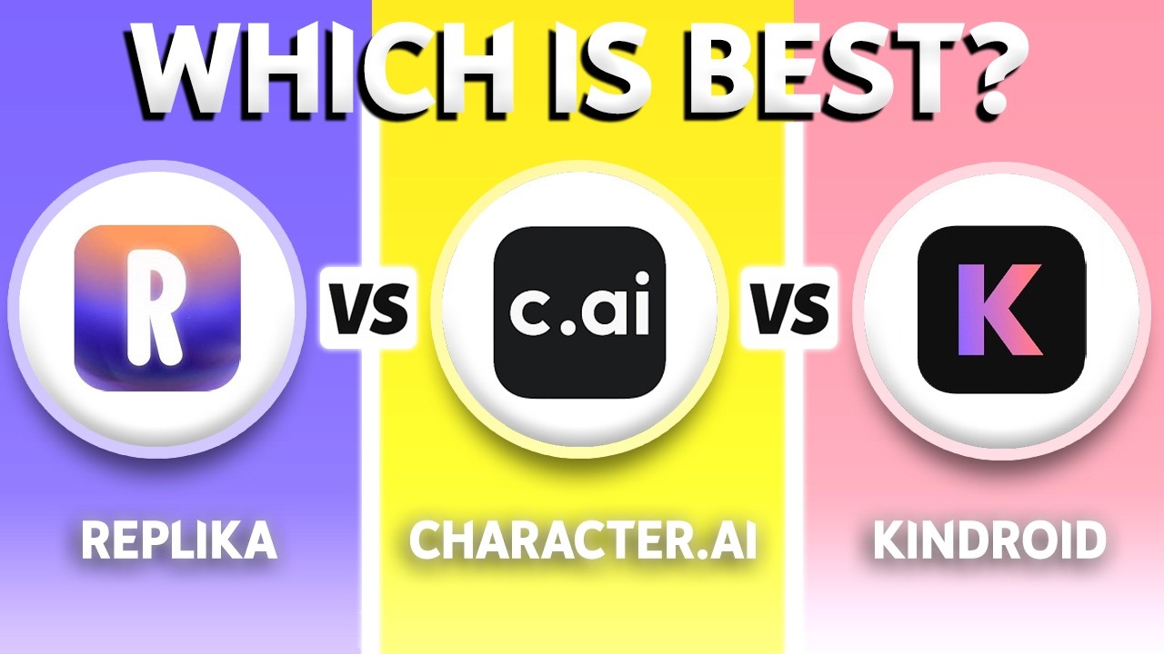 Replika vs Character AI vs Kindroid (2026) - Which One Is BEST?