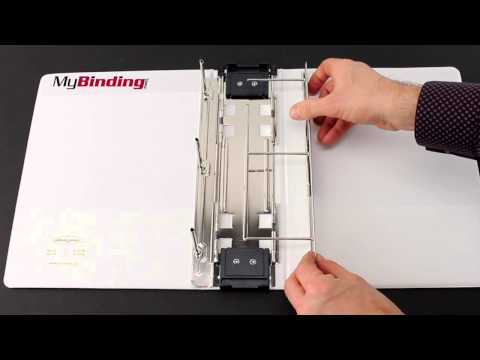 Wilson Jones White Hanging View Binders Demo W393 14W W365 44W W365 49W