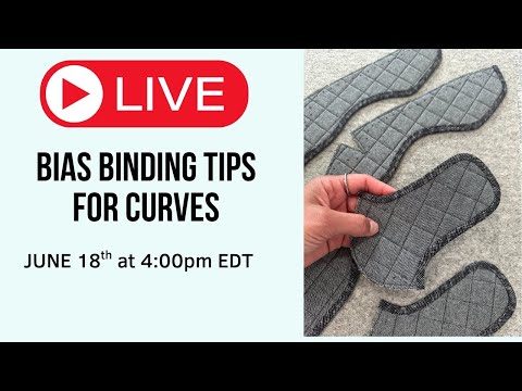 WIP Wednesday #178: Tips for Binding Curves with Bias Tape
