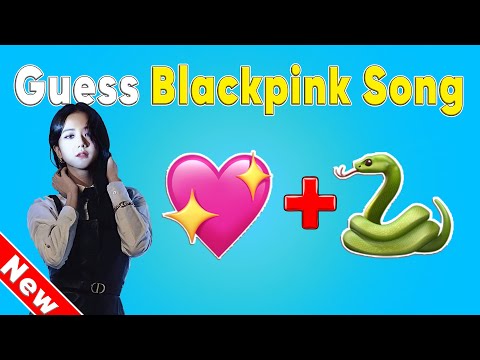 Guess the BLACKPINK SONG by Emoji 2024 ???? Only TRUE BLINKS Can! ???????? | Paul Quiz