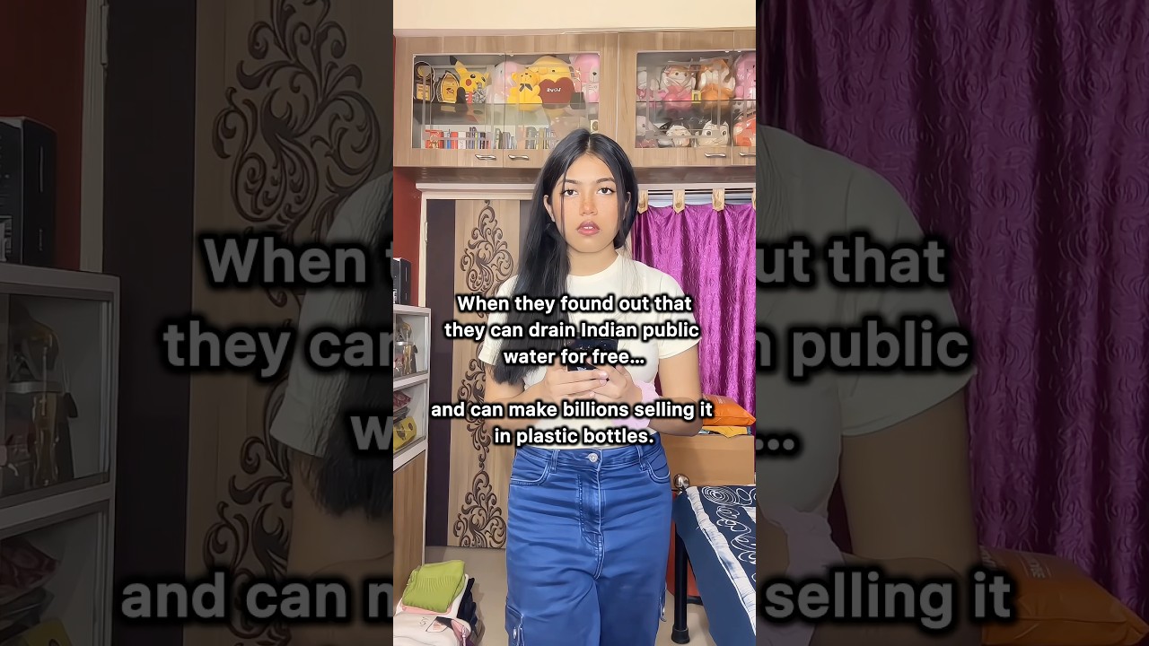 They drained Indian public water and forced locals to pay for what was always free… #history #fyp