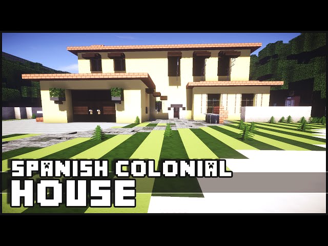 Spanish Colonial House Minecraft Map