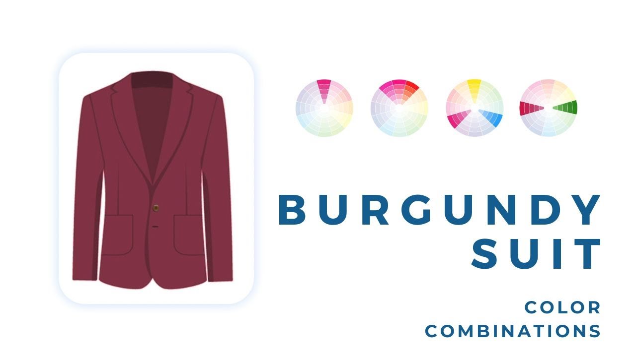 How to Match a Burgundy Suit with Different Shirt & Tie Colors [with Shoes]