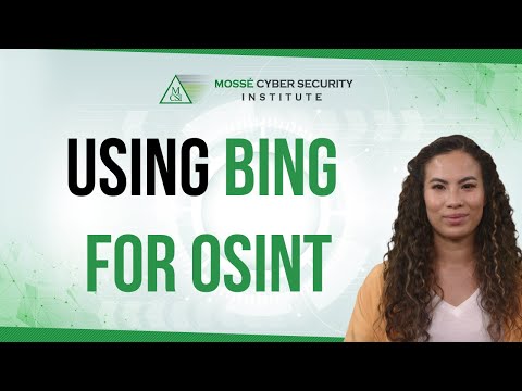 Using Bing for OSINT
