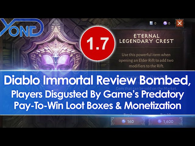 Microtransactions in Diablo Immortal: How much does it cost to fully ...