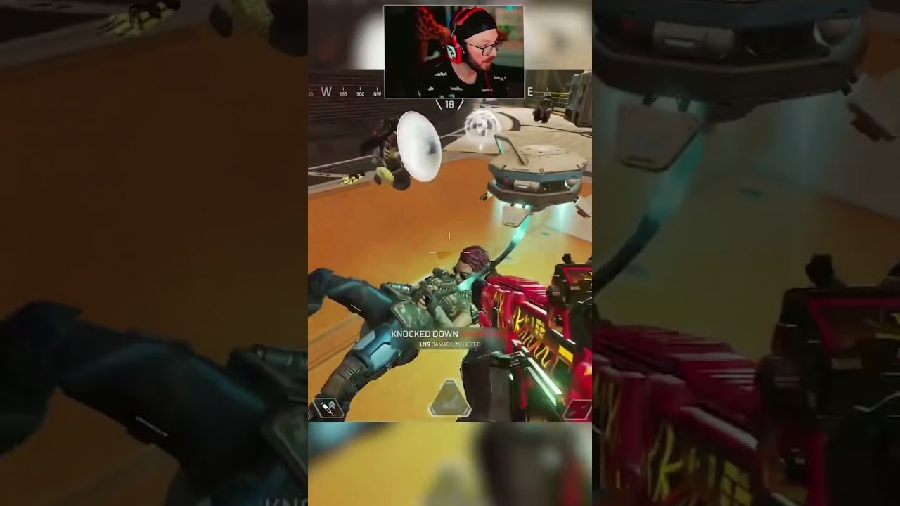 Streamer 1v3 pred squad on apex legends