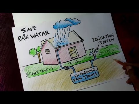 How to Draw Save Rain Water Poster Drawing for Kids – Kelly J. Shultz