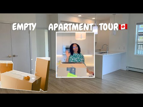 CANADA LIVING | Relocation..Empty Apartment Tour!