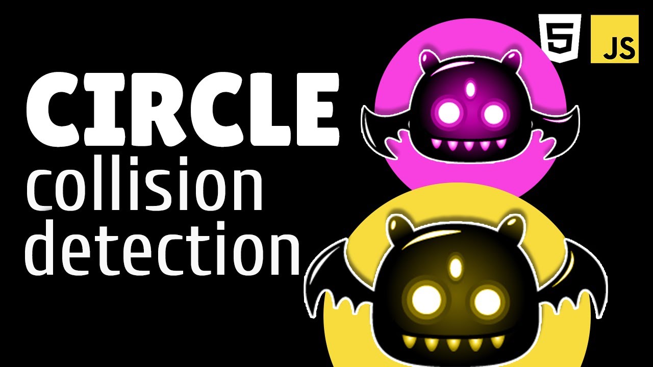 Collision Detection Between Circles in JavaScript