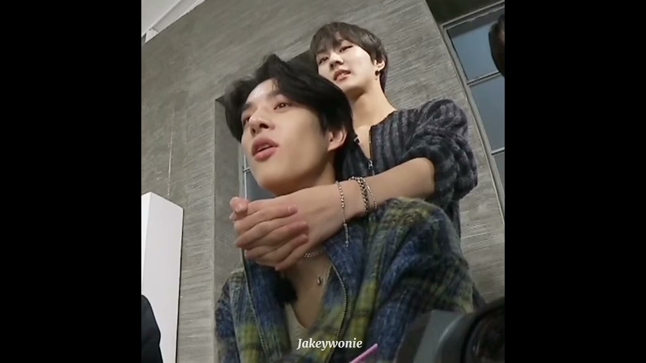 Jungwon gatekeeping Jake🤭 tiktok: Jaeju #jakewon