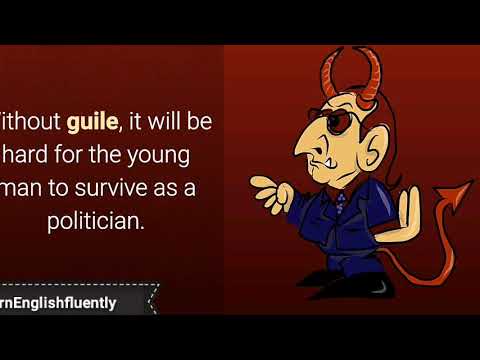 Guile word meaning in english with example