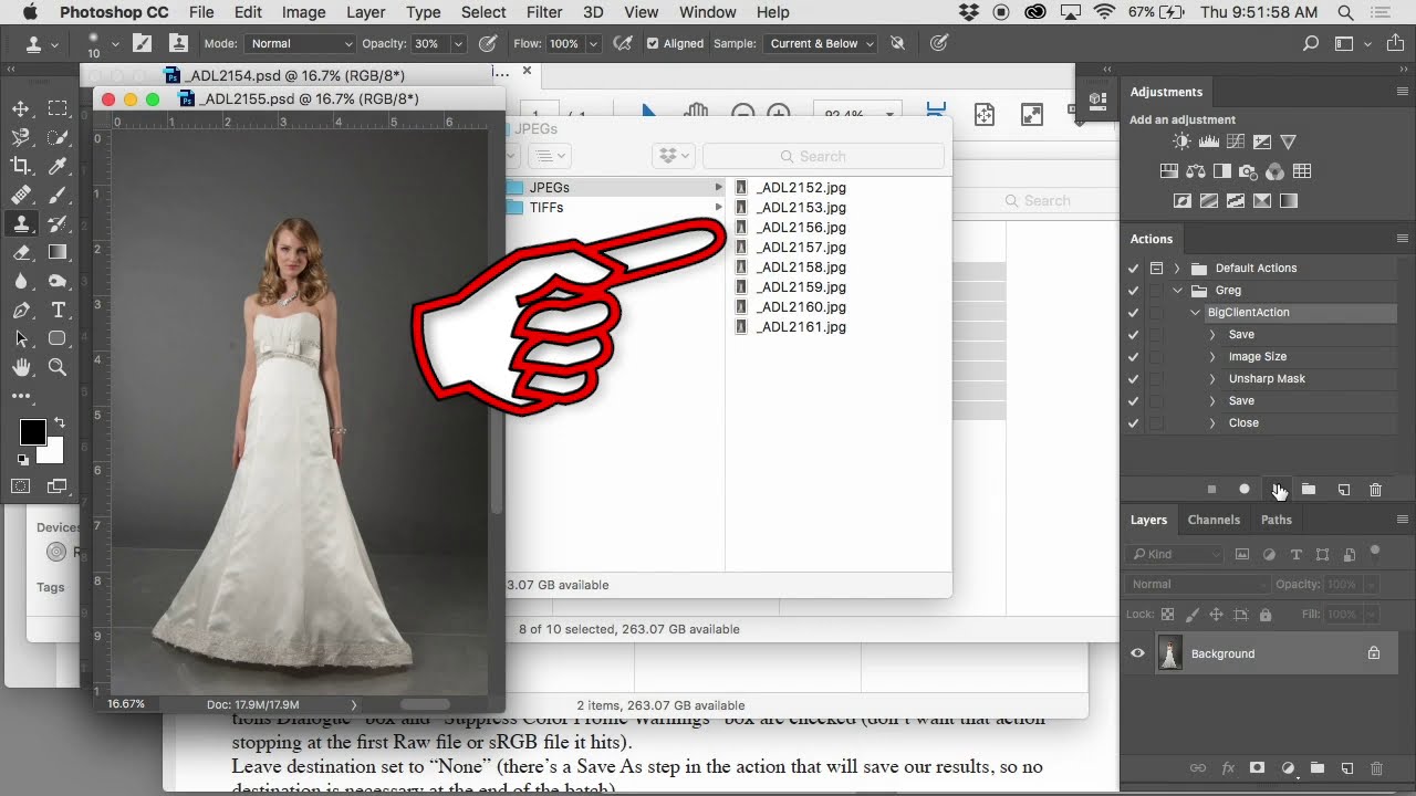 Actions Continued: Batch Processing and Droplets