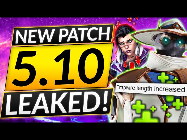 When is Valorant patch 5.10 arriving next week with Cypher buffs, Fade nerfs, and more?