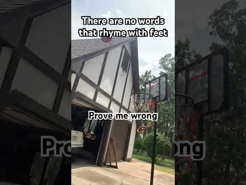 This word has no rhyming words!!! #challenge #funny #edit #trickshots #trendingshorts