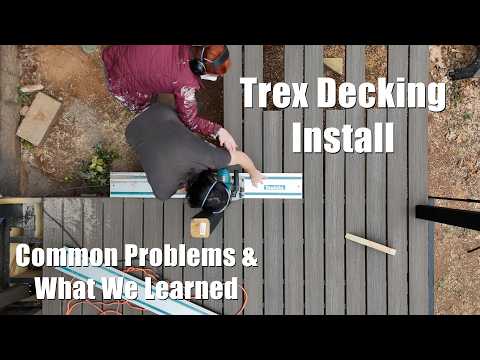 Installing Trex Decking – DIY Modern Deck Build