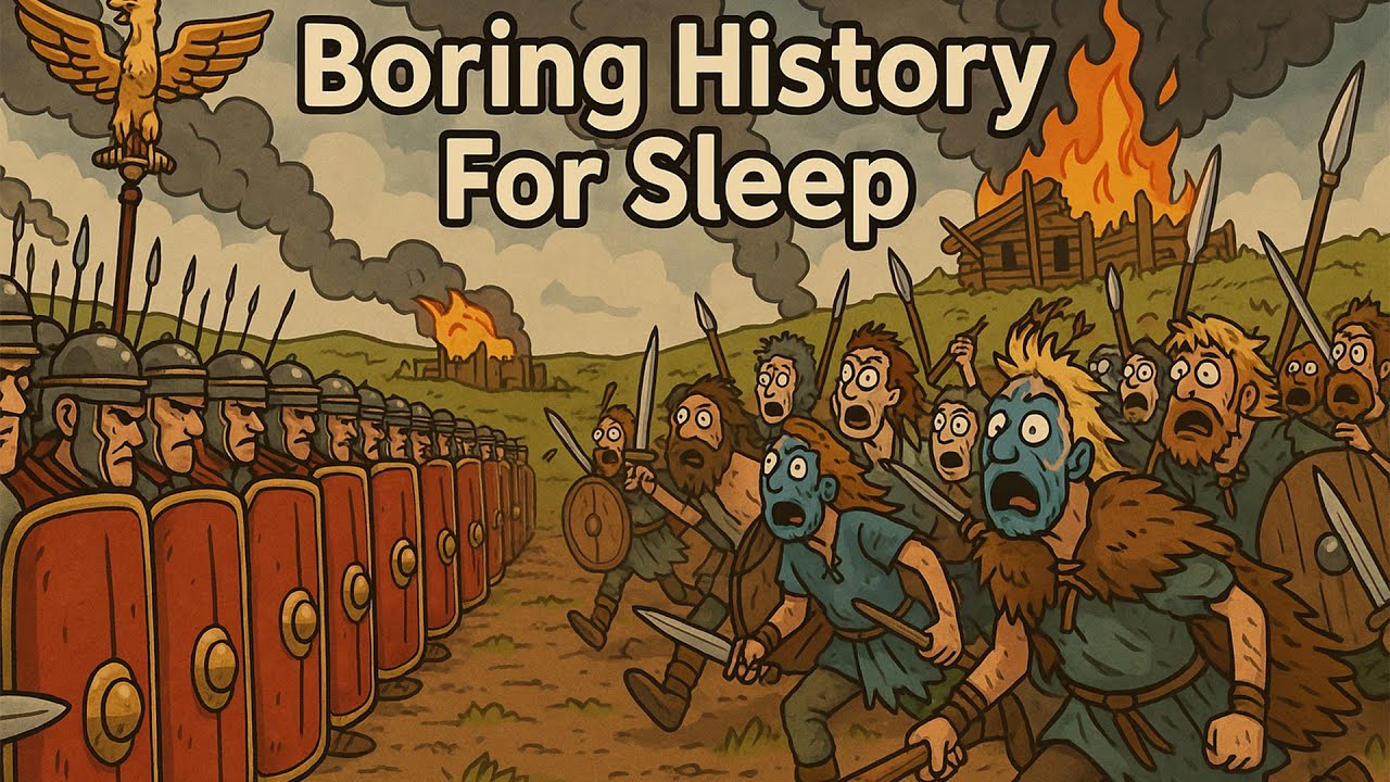 How 40,000 Romans Conquered 2 Million Britons in 43 AD | Boring History For Sleep